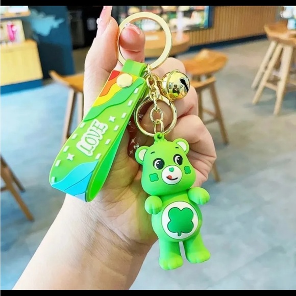 kawaii | Accessories | New Care Bears Key Chainringclip Fob Good Luck ...